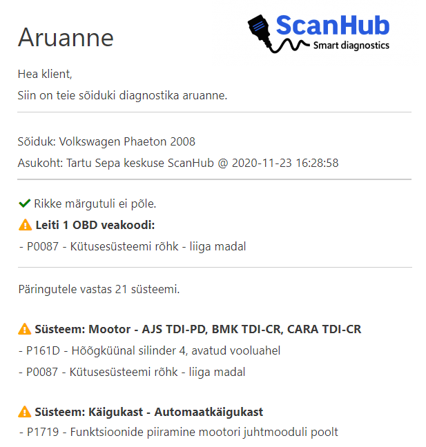 ScanHub Diagnostika